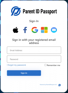 PIPS – Parent Identity Passport System – Secure, simple, flexible and ...